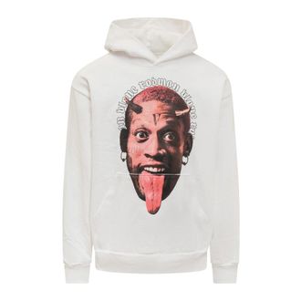 Vlone Grafik-Print Hoodie - - Sweatshirts & Hoodies - Herren - Wei&szlig; - M