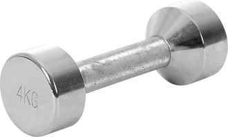 Sport-Tec Chromhantel massiv Kurzhantel Hantel Gewichte Fitness Hanteln Aerobic 4 kg