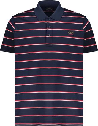 Paul & Shark Homme, Tops, Multicolore, Taille: 4XL Polo Ray&eacute;