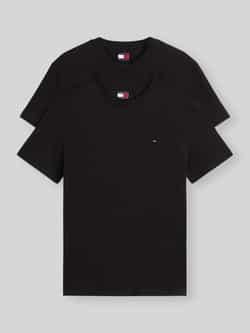 Tommy Jeans Slim Fit T-Shirts aus reiner Baumwolle im 2er-Pack