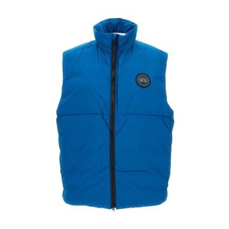 Canada Goose Homme, Sport, Bleu, Taille: S Lodge Vest
