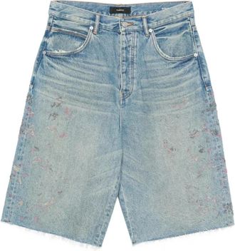 Purple Homme, Shorts, Bleu, Taille: W32 Denim Shorts