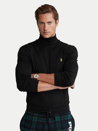 Polo Ralph Lauren Rollkragenpullover 710853205001 Schwarz Slim Fit