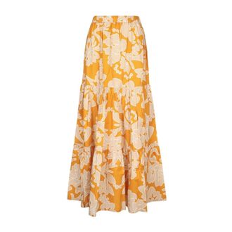 AMOTEA Maxi Skirts - - Skirts - Damen - Mehrfarbig - XS