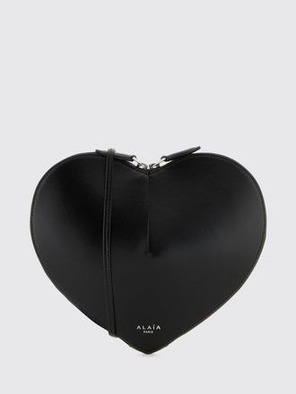 Alaia Mini sac bandouli&egrave;re Le Caur en cuir en forme de caur avec zip