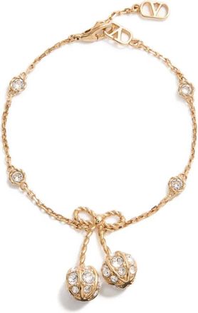 Valentino Garavani bracelet &agrave; ornements en cristal Swarovski