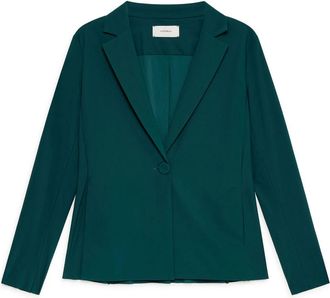 Maliparmi Maliparmi, Femme, Vestes, Vert, Taille: 44 FR Veste en jersey souple