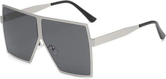 Generic Lunettes De Soleil Tendance Unisexes, Monture Carr&eacute;e En M&eacute;tal, Style Carr&eacute;, Id&eacute;ales For Le Sport En Ext&eacute;rieur, Les Trajets Quotidiens Et Les Soir&eacute;es.(