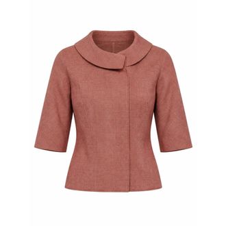 Dolce & Gabbana Veste D&eacute;contract&eacute;e - Femme - Vestes - Rose - Taille: 40 FR