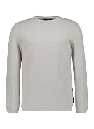 Marc O'Polo Herren Pullover grau unifarben
