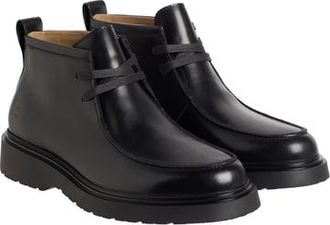 Calvin Klein Boots &agrave; lacet en cuir lisse