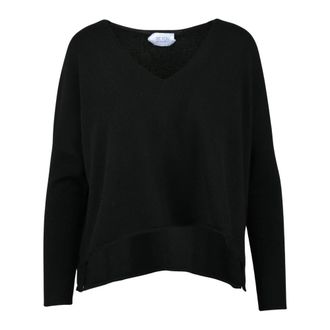 Be You V-Ausschnitt Strickware - - Knitwear - Damen - Schwarzk - S