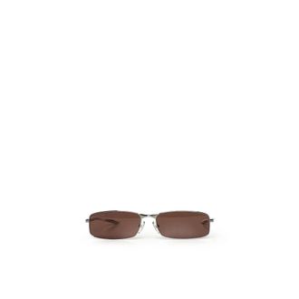 Balenciaga Sonnenbrille mit rechteckigem Rahmen - - Accessories - Damen - Braun - ONE SIZE