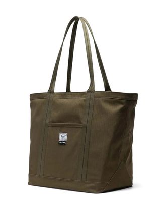Herschel sac cabas Bamfield &agrave; chevrons - Vert