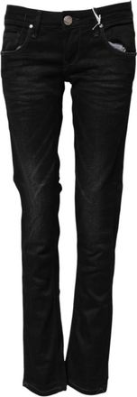 Acht Acht, Femme, Jeans, Noir, Taille: W27 Jean Skinny Taille Basse