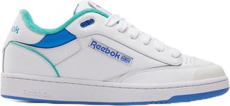 Reebok Unisex Club C BULC Sneaker, White/UNLEASHEDGREEN/KINEBLUE, 38 EU, White Unleashedgreen Kineblue, 37.5 EU