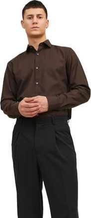 Jack & Jones Chemise &agrave; Manches Longues pour Homme, Darkest Spruce/Fit : Slim fit, M