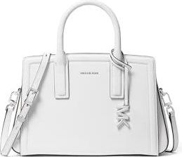 Michael Kors SM SATCHEL OPTIC WHITE