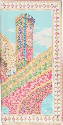 Ferragamo Ferragamo Seidentuch beige