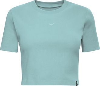 Trigema Damen 563201 Crop-Top, Gletscher, 36