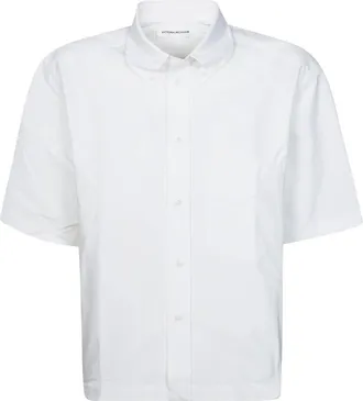 Victoria Beckham Homme, Chemises, Blanc, Taille: M/L Trapeze Shirt