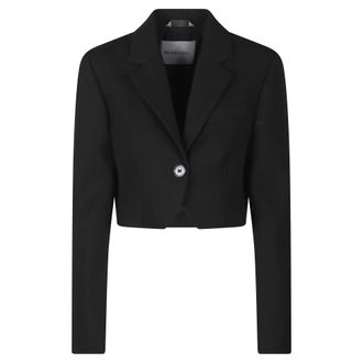 Balenciaga Damen, Jacken, Schwarzk, SGr&ouml;&szlig;e