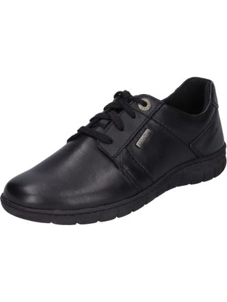Josef Seibel Damen Low-Top Sneaker Steffi 59,Weite G (Normal),Wechselfu&szlig;bett,wasserdicht,stra&szlig;enschuhe,Strassenschuhe,schwarz,42 EU