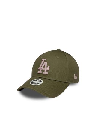 New Era Womens Baseball Cap 9forty Dark Green Cotton Hat