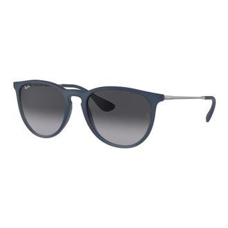 Ray-Ban Femme, Accessoires, Bleu, Taille: 54 MM Lunettes de soleil Erika
