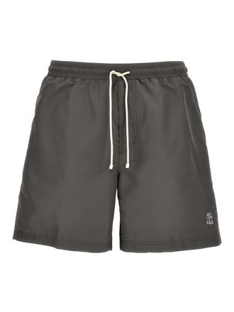 Brunello Cucinelli Badehose - Grau