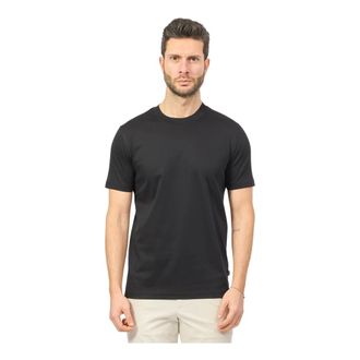 HUGO BOSS Homme, Tops, Noir, Taille: XL T-shirt &agrave; Col Rond