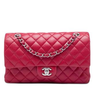 Chanel Pre-owned Vintage Double Flap Shoulder Bag - - Pre-owned - Damen - Rot - ONE SIZE