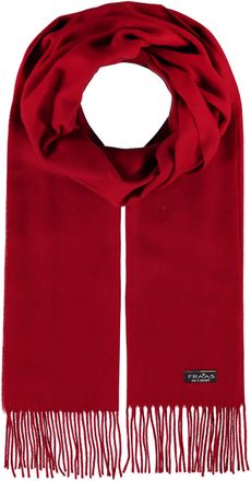 Fraas Cashmink Schal 35 x 200 cm - Weicher als Kaschmir - Made in Germany - Schal einfarbig für Damen und Herren - Perfekt für Herbst und Winter True Red