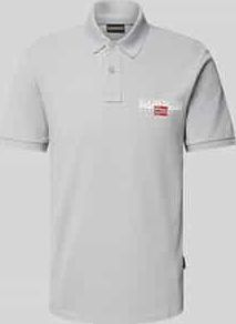 Napapijri Slim Fit Poloshirt mit Label-Print Modell AYLMER