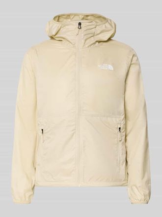 The North Face Windbreaker mit Logo und Rei&szlig;verschlusstaschen