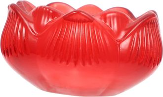 Valiclud Lotus Kerzenhalter Aus Hitzebeständigem Glas Lotusförmiger Kerzenständer Für Wohnraum Und Tempel Kompakte Größe Und Flacher Boden 2 Stück