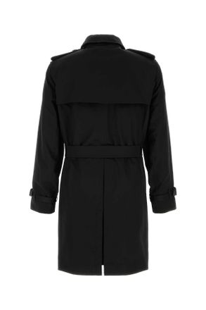 Burberry Kensington Trench Coat - Black