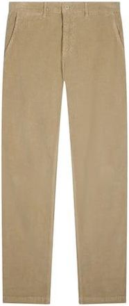 Eden Park Pantalon chino velours c&ocirc;tel&eacute; en coton m&eacute;lang&eacute;