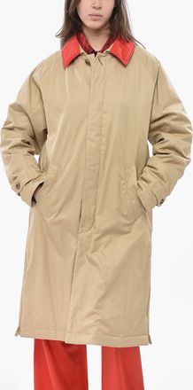 Undercover JUN TAKAHASHI FRAGMENT Steppmantel mit kontrastierendem Kragen Undercover