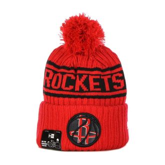 New Era NBA Draft Pom Pom Hat - - Accessories - Herren - Rot - ONE SIZE