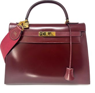 Herm&egrave;s Rouge Kelly 32 Sellier