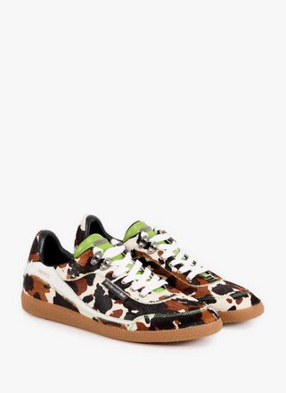 Andersson Bell Baskets imprim&eacute; vache en cuir