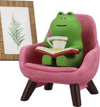 Generico Teetrinker Dekoration: L&auml;ssige Miniaturfigur f&uuml;r Schreibtisch, Sofa, Japanisches Design, kreative Tischdekoration, Sammlerst&uuml;ck, kleine Skulptur f&uuml;r z