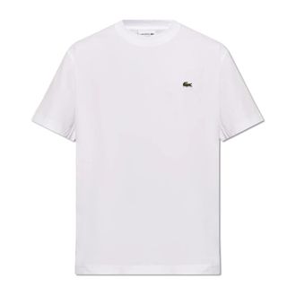 Lacoste Baumwoll-T-Shirt - - Tops - Herren - Wei&szlig; - L