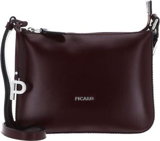 Picard sac à épaule bandoulière Black Tie Handbag Vino bordeaux