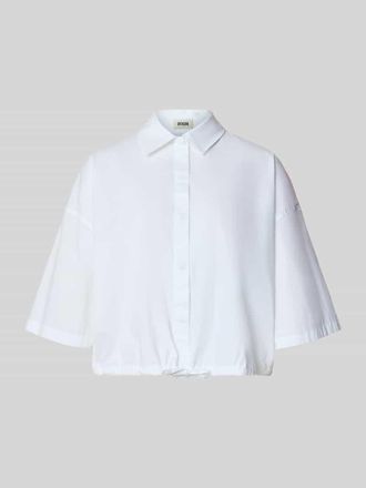 Drykorn Cropped Blusenshirt mit Tunnelzugabschluss