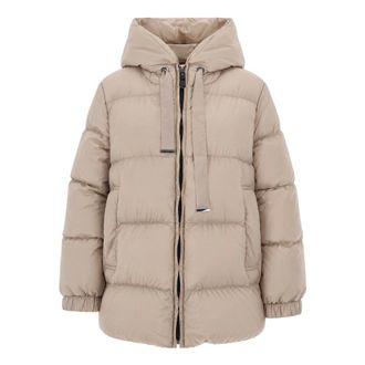 Max Mara Doudoune Seia - Femme - Vestes - Beige - Taille: 38 FR