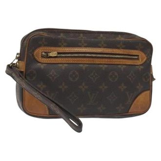 Louis Vuitton Pre-owned Canvas clutches - - Pre-owned - Damen - Braun - ONE SIZE