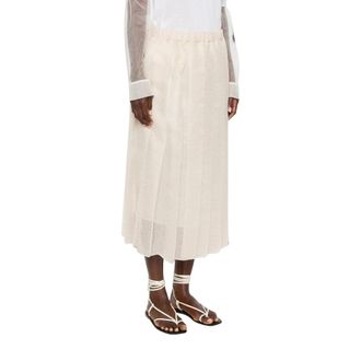 Fabiana Filippi Midi-Rock mit Falten - - Skirts - Damen - Beige - XS