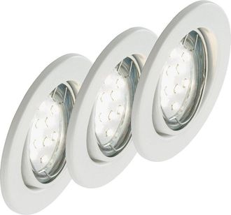 Briloner Briloner Leuchten LED Einbaustrahler, Einbauleuchte, Deckenspot, LED Einbauspot, Deckeneinbauleuchte, Deckeneinbaustrahler, Einbaulampe, Einbaustrahle